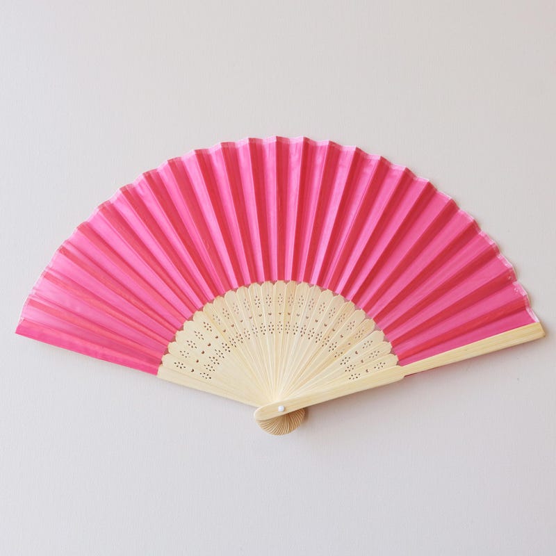 Silk Fan - Etsy
