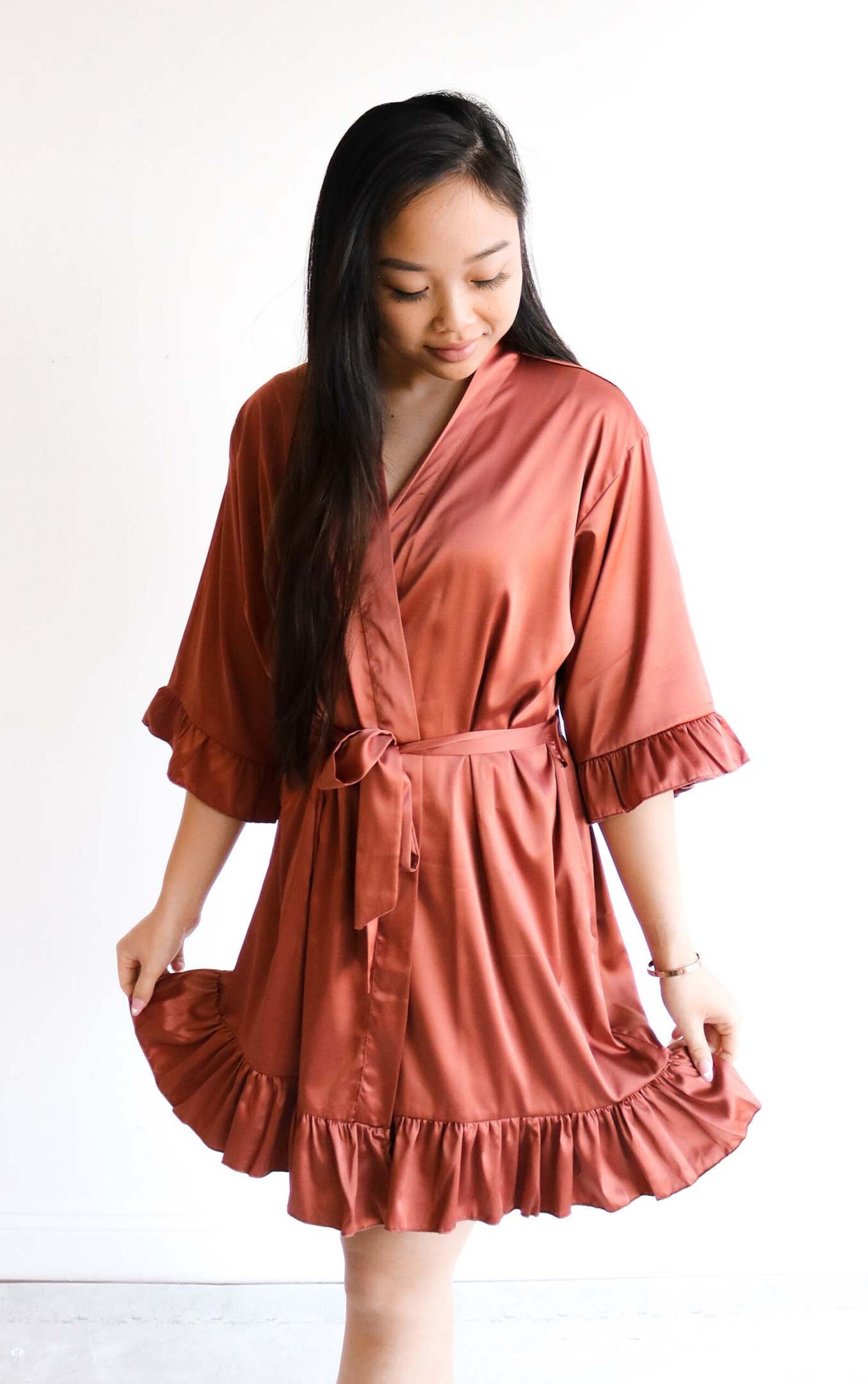 Ruffle Robes for Bridesmaid Robes Personalized Bridesmaid - Etsy