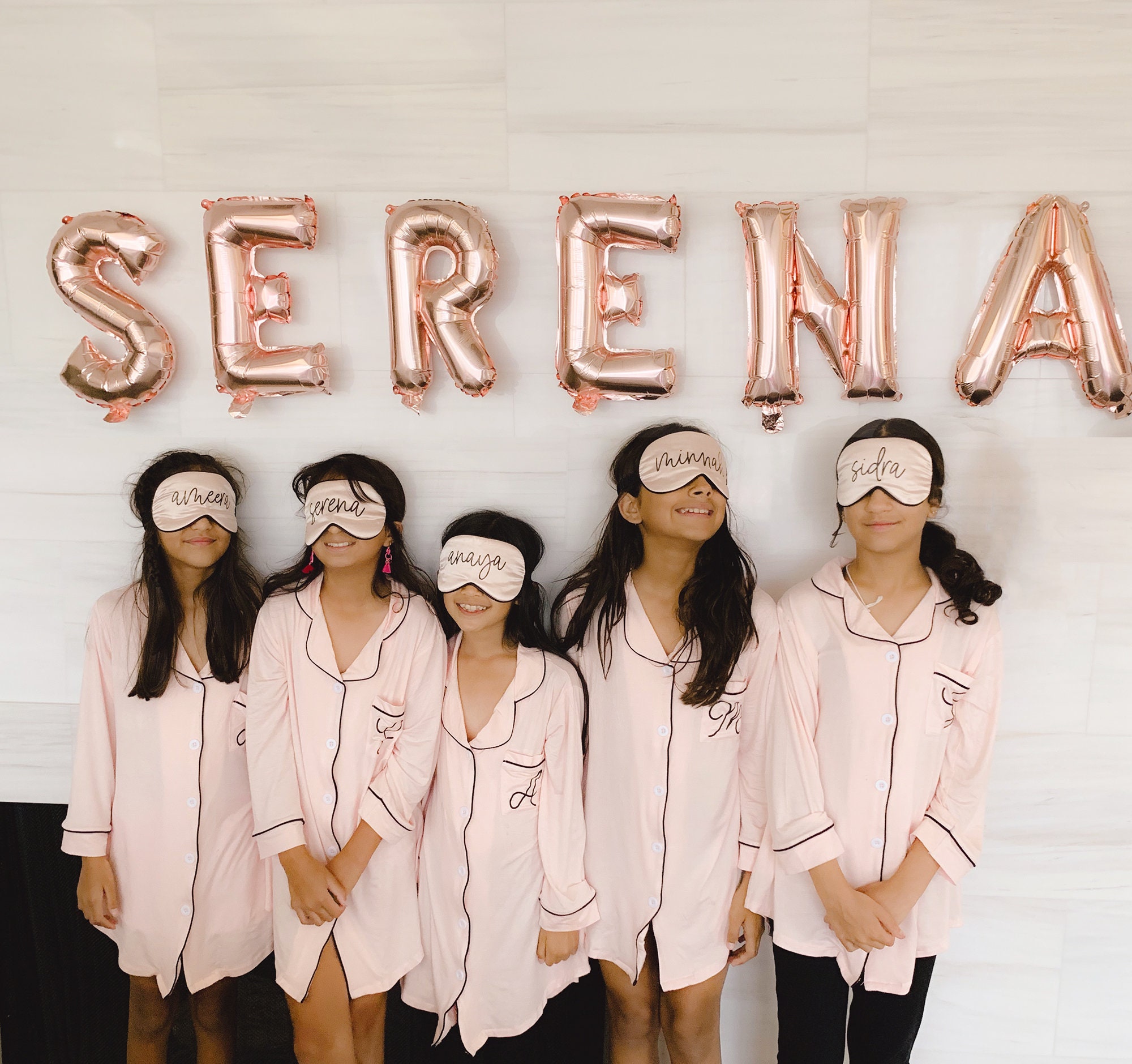 Custom Kids Sleep Mask Sleep Masks for Slumber Party Favors | Etsy