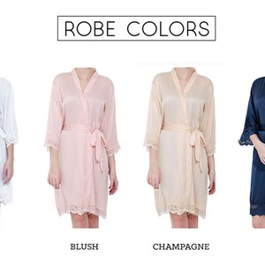 PLUS SIZE Bridesmaid Robes Plus Size Robes for Bridesmaids Plus Size ...