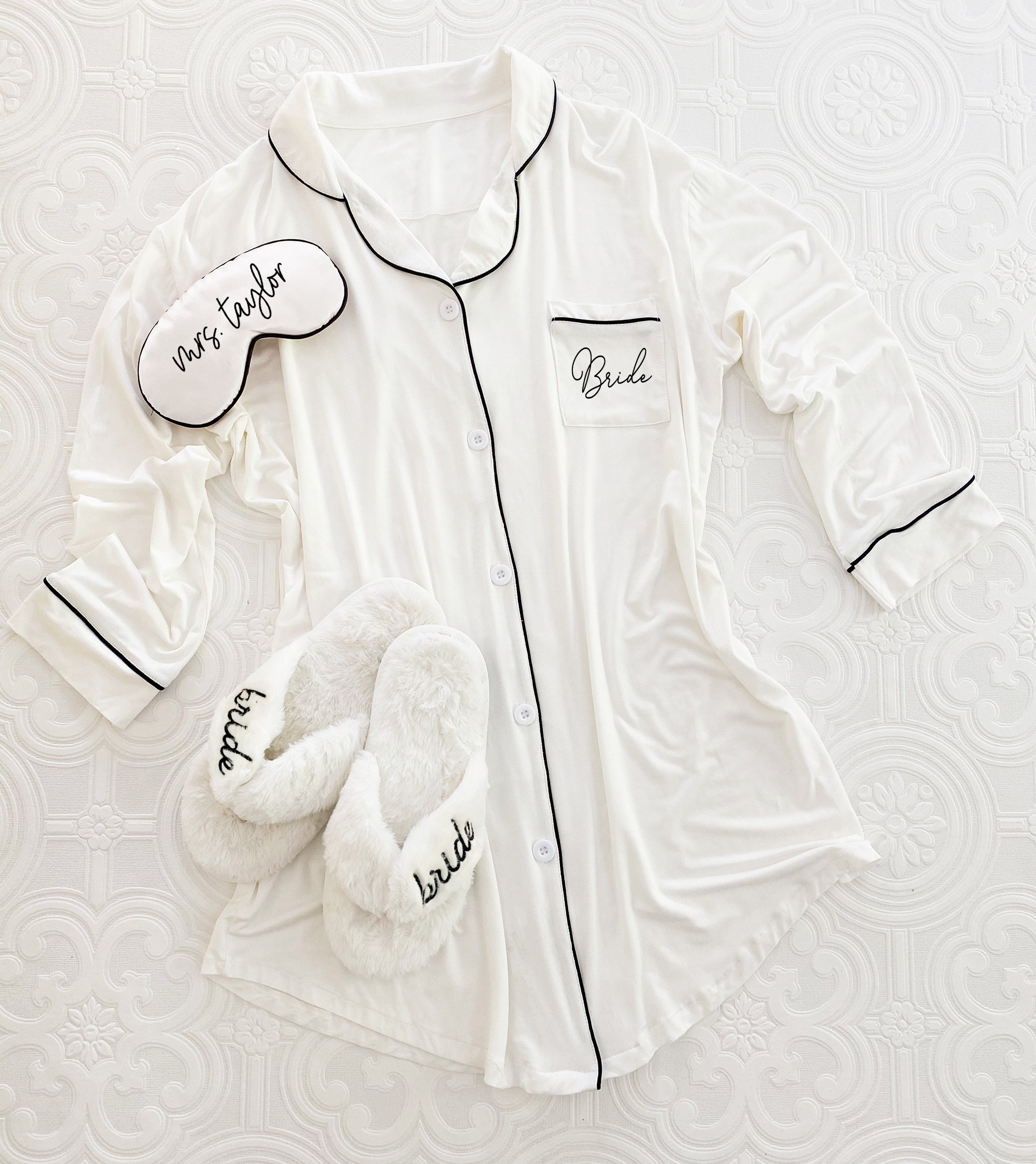 Mother of the Bride Pajamas Mother of the Bride Sleep Shirt | Etsy