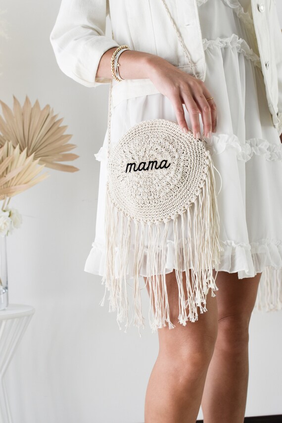 Mama Bag Mama Purse Mom Gift Idea Boho Mom Purse Boho Purse | Etsy