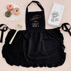 Best Mom Ever Apron Cooking Aprons for Womens Ruffled With Pockets ...