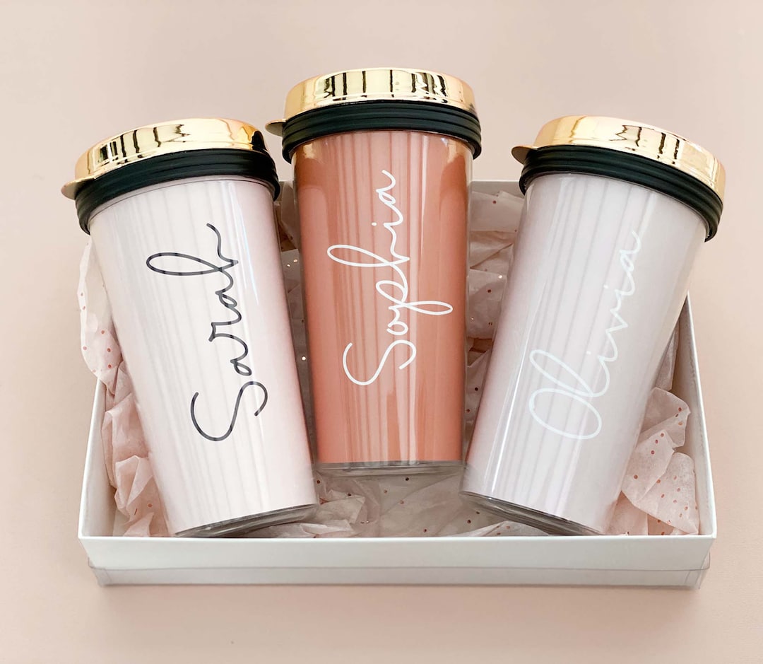 Travel Mug Coffee Mug DIY Personalized Travel Mug Bridesmaid Coffee Mug Coffee Tumbler Coffee Cup Gifts for Women Coworkers EB3226ERT Etsy UK