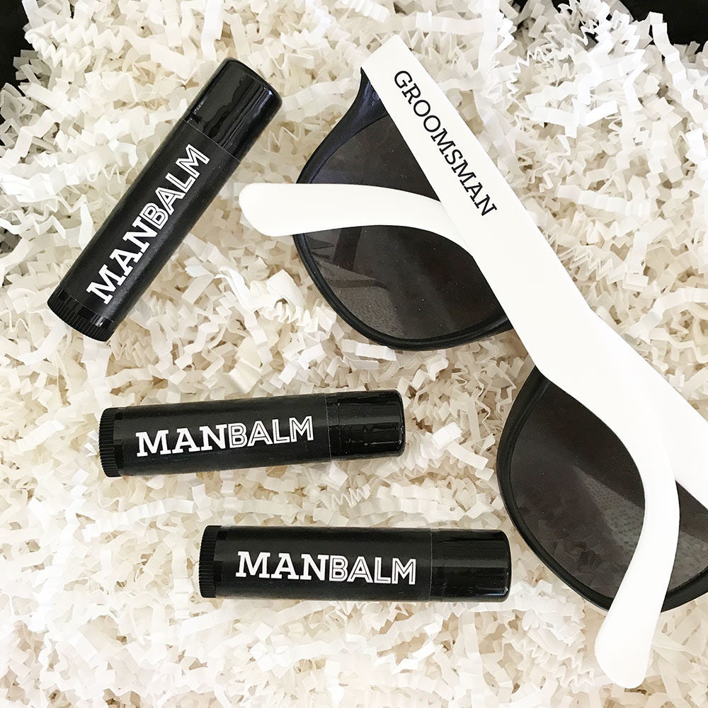 MAN BALM Lip Balm for Mens Lip Balm for Guys Groomsmen Gift - Etsy