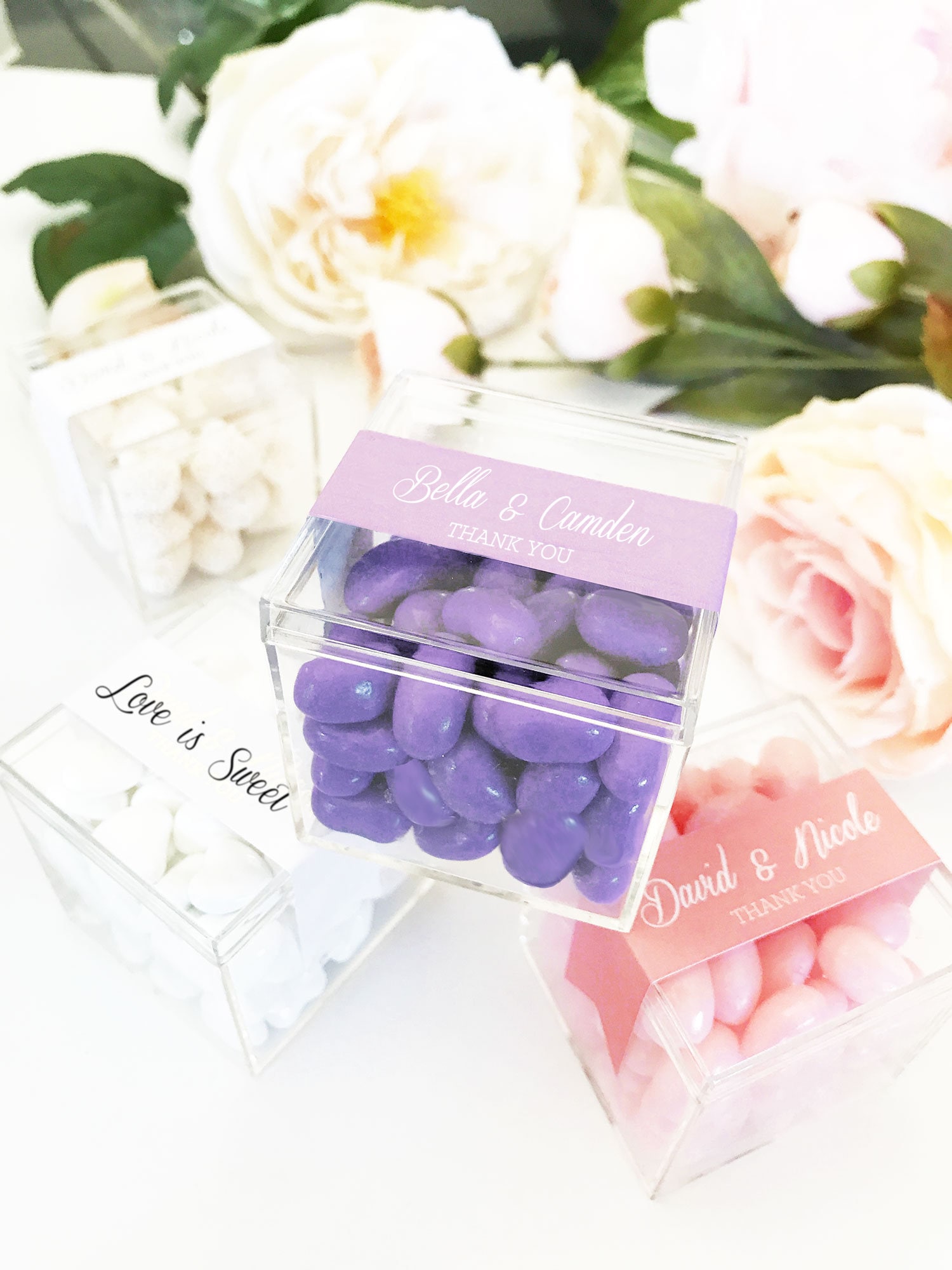 Small Favor Boxes Wedding Favor Boxes and Labels Candy Boxes - Etsy Canada