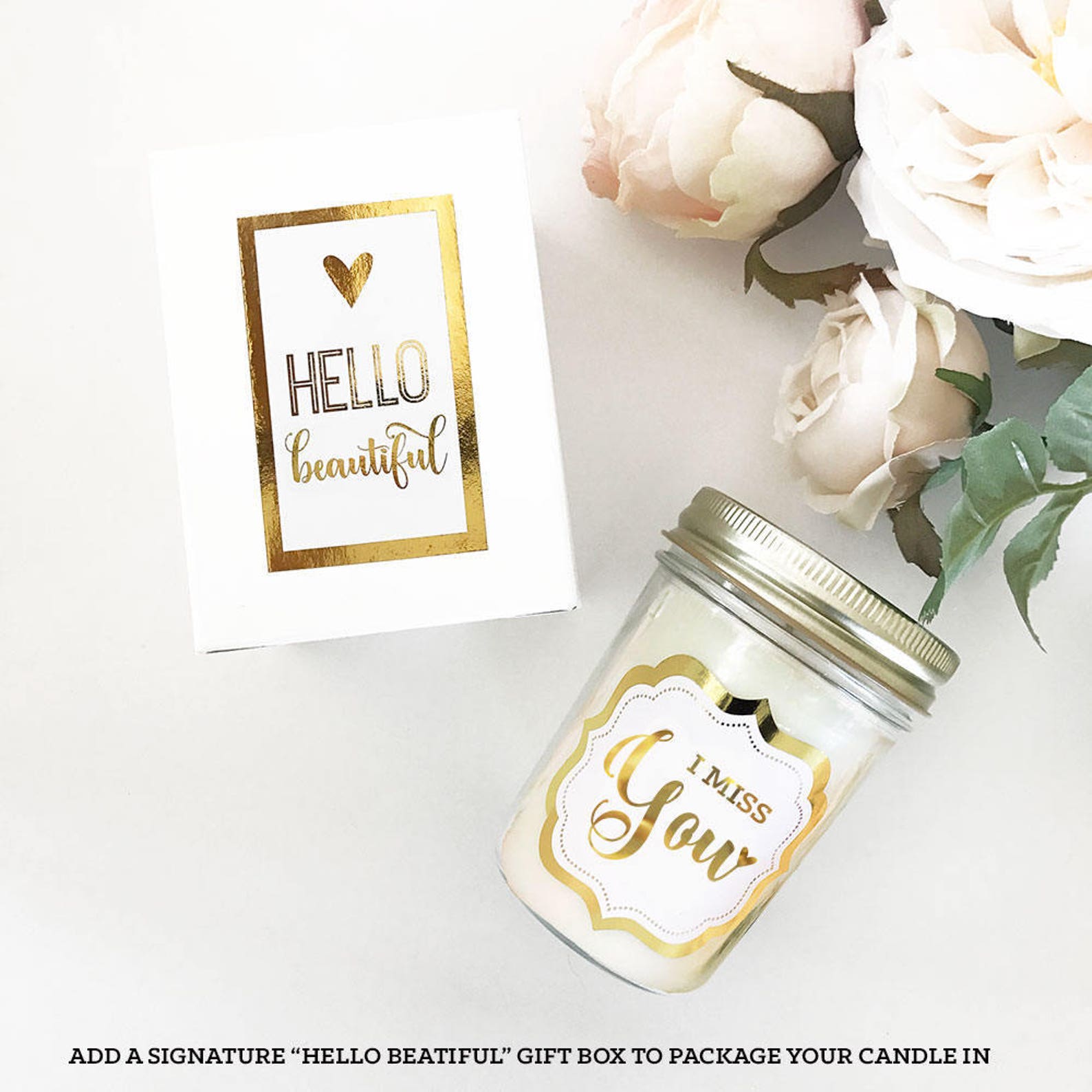 Hello Gorgeous Candle Best Friend Birthday Gift Cheer up Gift | Etsy