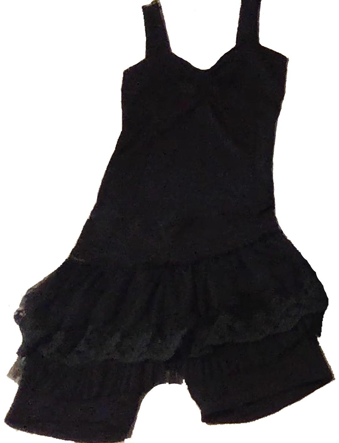 Hula Hooping Outfit Workout Activewear - Large Black 5 Piece Set- Top ...