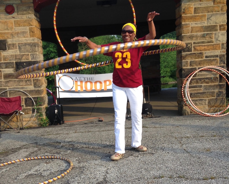 6 Feet Festival Hoops Weighs 3 Lbs. Giant Hula Hoop for Festival Fun ...