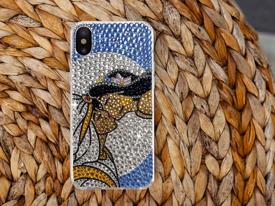 Aladdin and Jasmine Rhinestone Phone Case — Custom Aladdin Design for ...