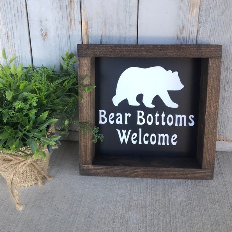Bear Bottoms Welcome - Etsy
