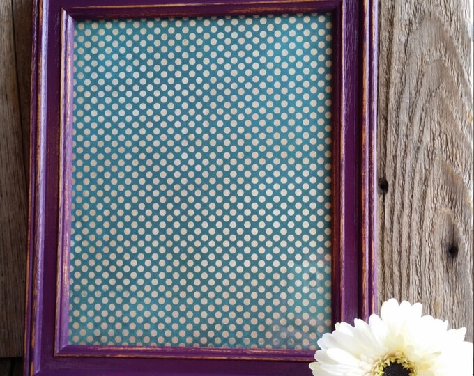 Plum 8x10 Distressed Frame - Etsy