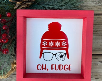 Oh Fudge Sign - Etsy