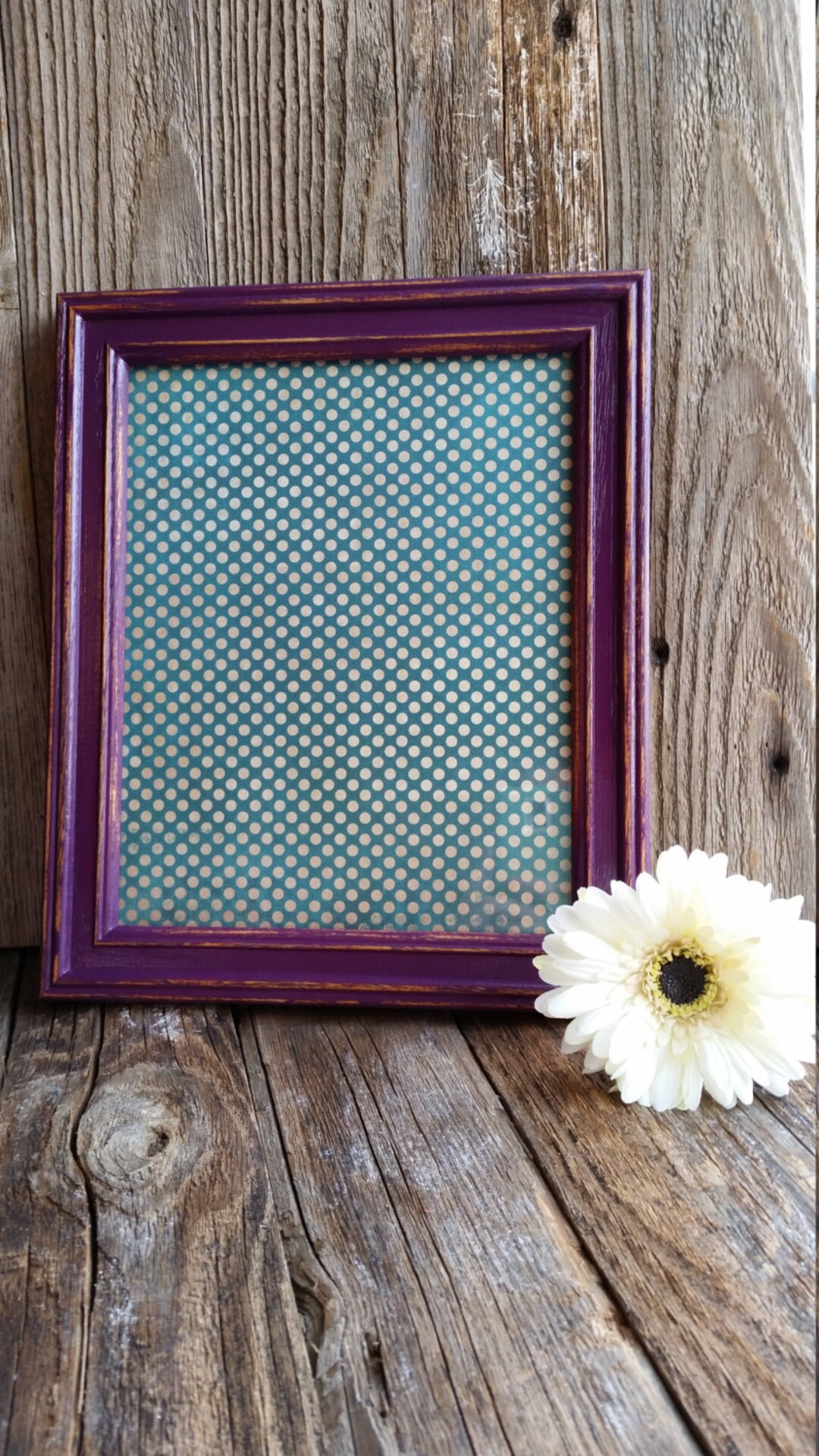 Plum 8x10 Distressed Frame - Etsy