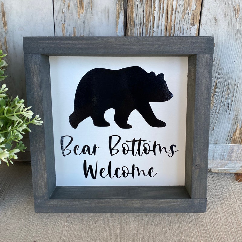 Bear Bottoms Welcome - Etsy