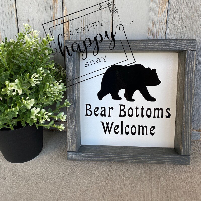 Bear Bottoms Welcome - Etsy