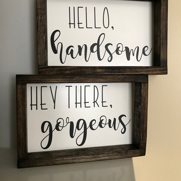 Hello Handsome - Etsy