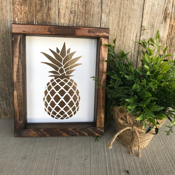 Pineapple Frame - Etsy