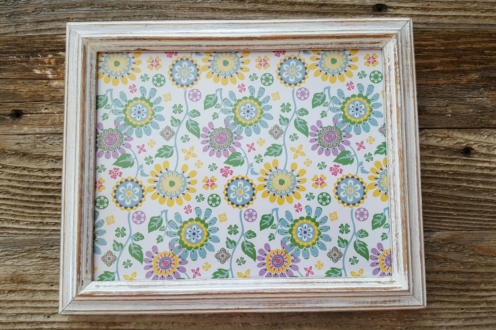 8x10 White Wash Distressed Frame - Etsy