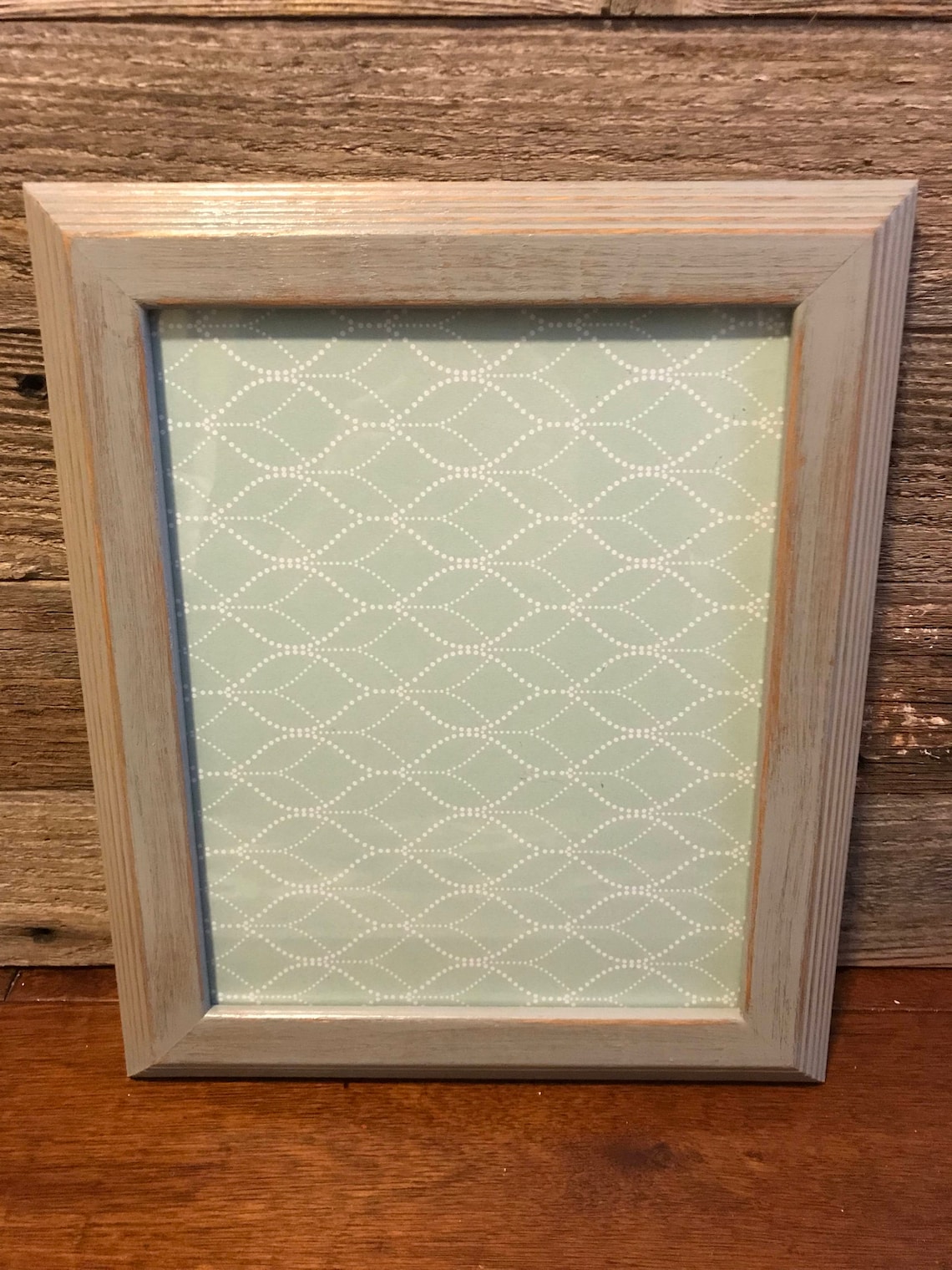 Light Gray 8x10 Distressed Picture Frame | Etsy
