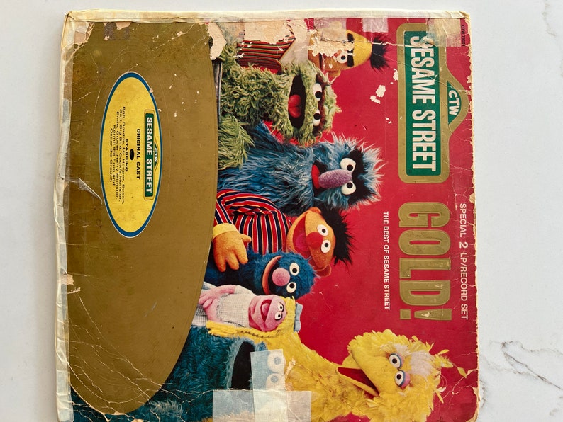 Sesame Street Vinyl Record Collection - Etsy