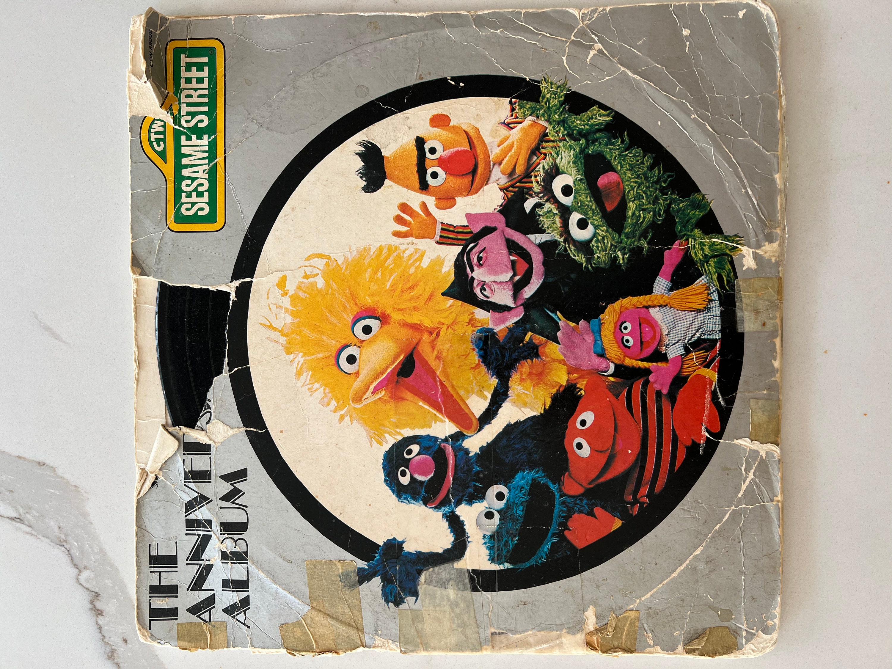 Sesame Street Vinyl Record Collection - Etsy