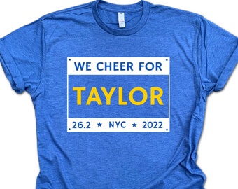 Marathon Cheer Shirt - Etsy