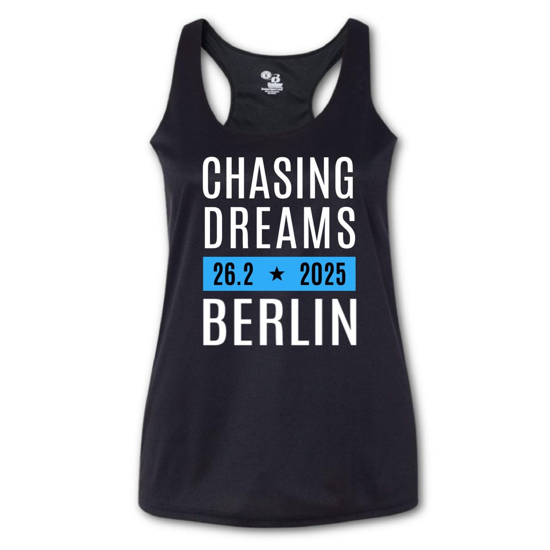 Berlin Running Tank: Marathon Training, Moisture Wicking Berlin Race ...