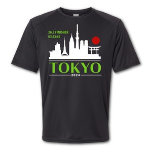 Personalized Tokyo Finisher Shirt Marathon Finisher Shirt Personalized ...