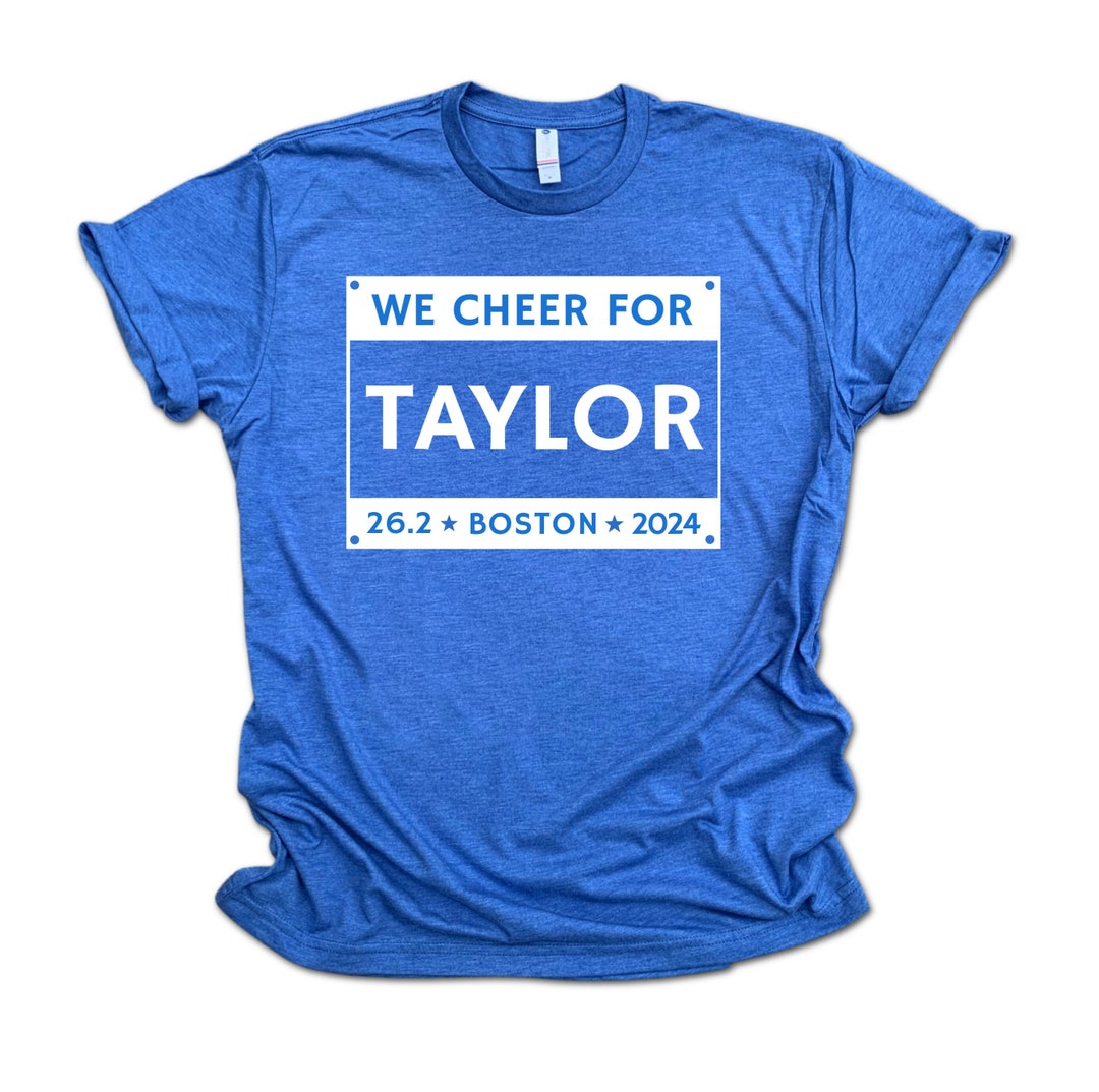 Boston Runner Support Crew Shirt, Boston Name Shirt, Boston Cheer Crew ...