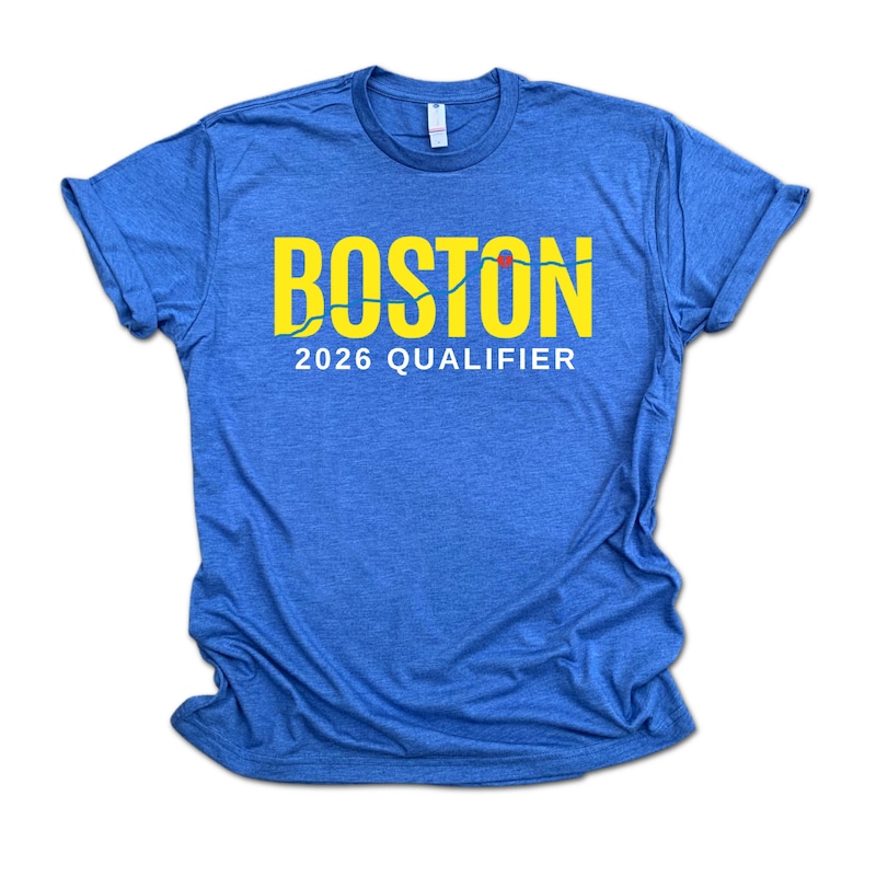 Boston Running Tshirt - Etsy