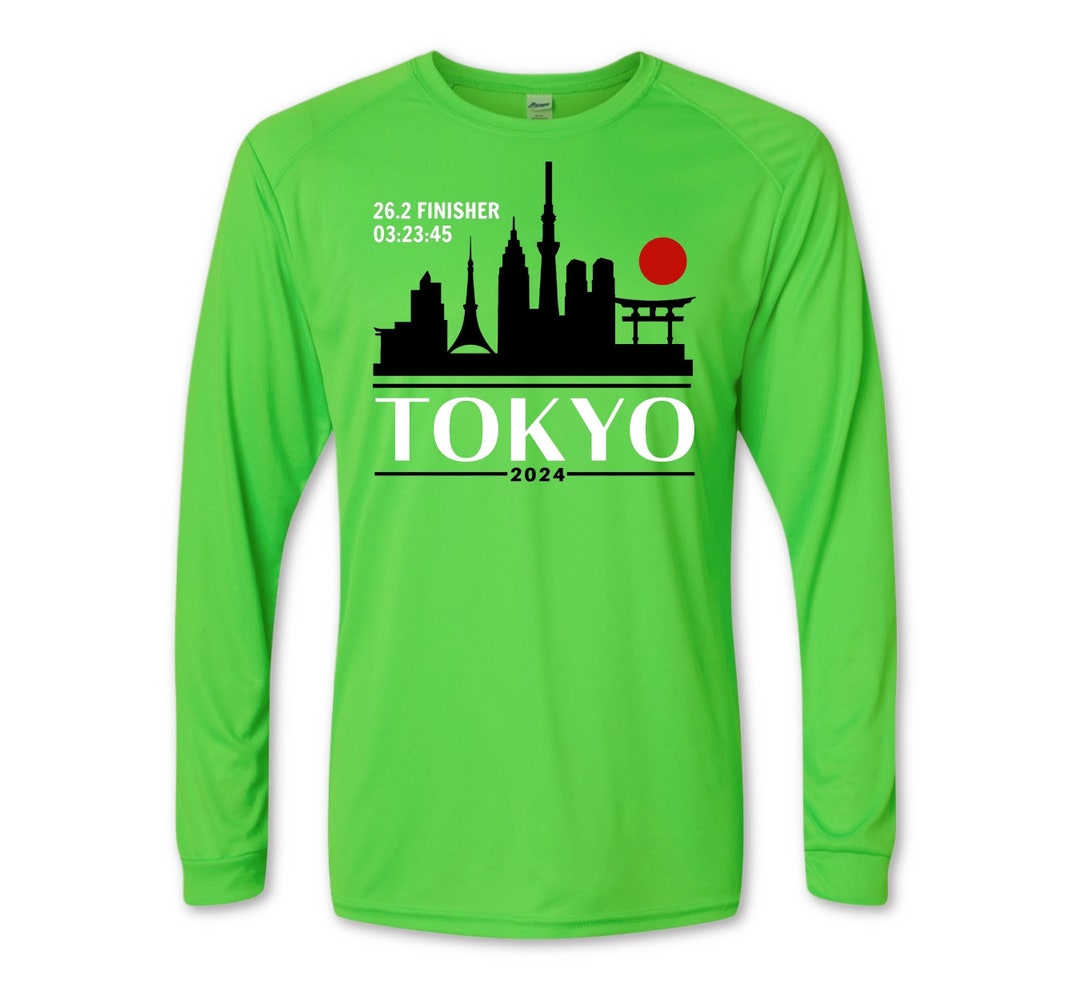Personalized Tokyo Finisher Shirt Marathon Finisher Shirt Personalized ...