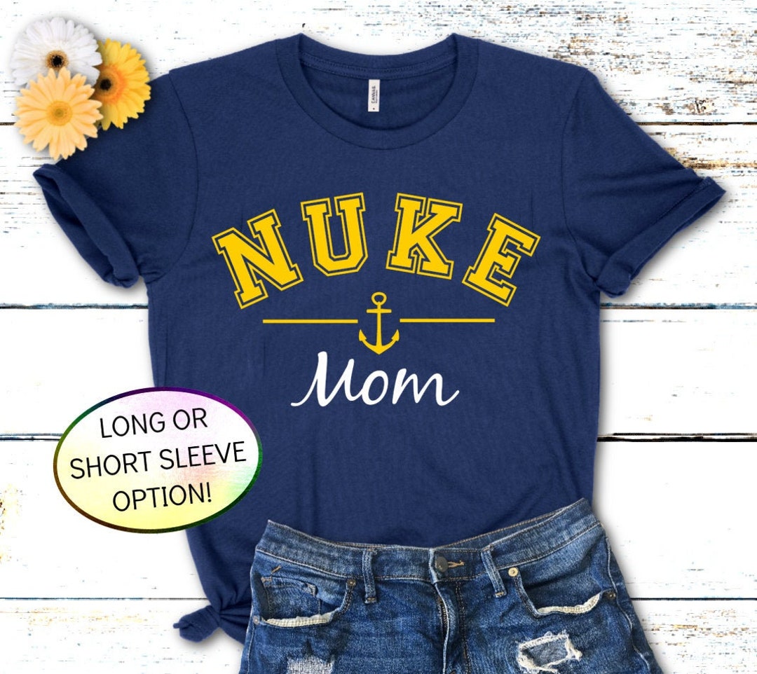NUKE MOM Shirt, Personalized Nuke Family Shirt, Nuke School Graduation ...