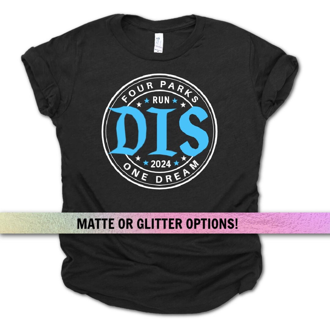 RUN DIS 2024 Running Shirt, Four Parks One Dream Marathon Running Shirt ...