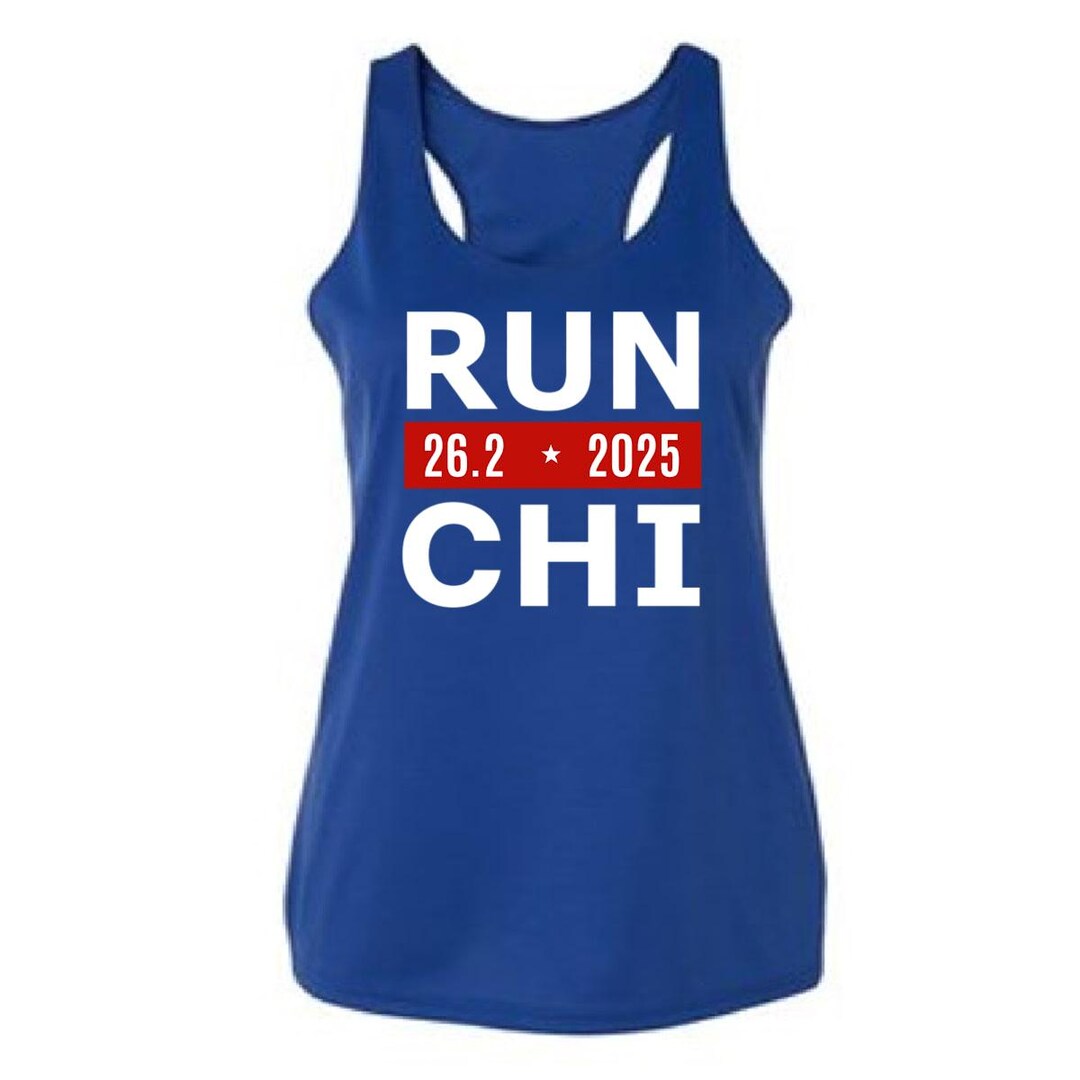 Chicago Running Singlet: RUN CHI Marathon Training Tank - Etsy