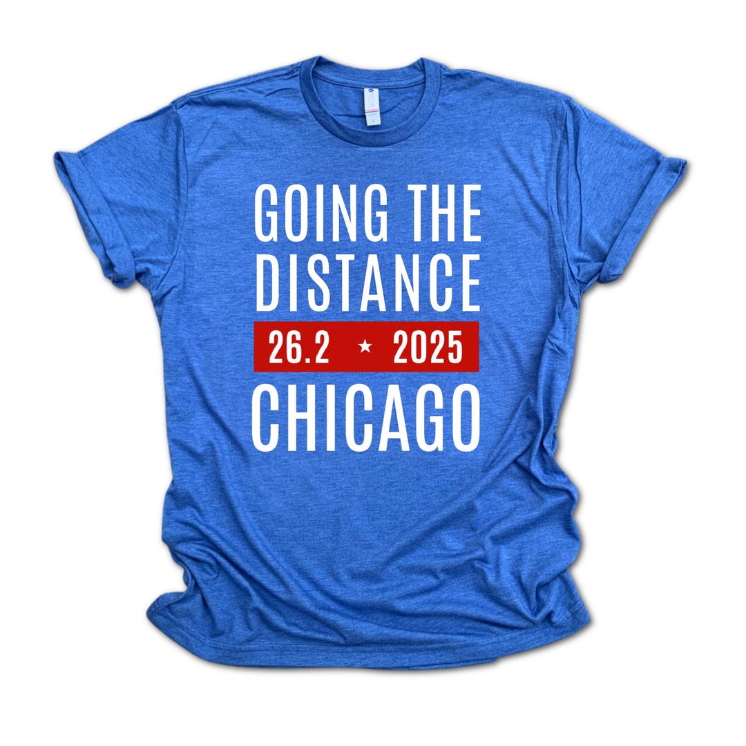 Chicago Running Shirt, Marathon Race Apparel - Etsy
