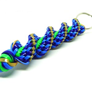 6 String Plastic Lace Keychain - Etsy