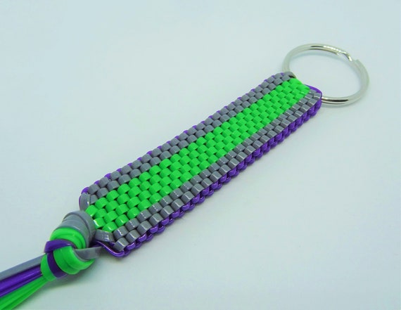 Plastic Lacing Patterns For Keychains