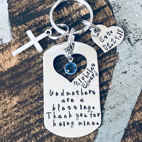 Gift for Godmother Godmother Keychain Godmother Are A - Etsy