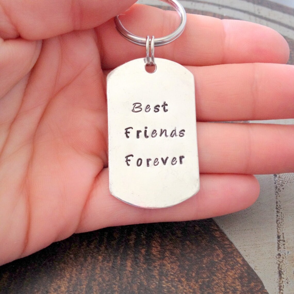 Best Friends Forever Best Friend Keychain Friend Keychain | Etsy