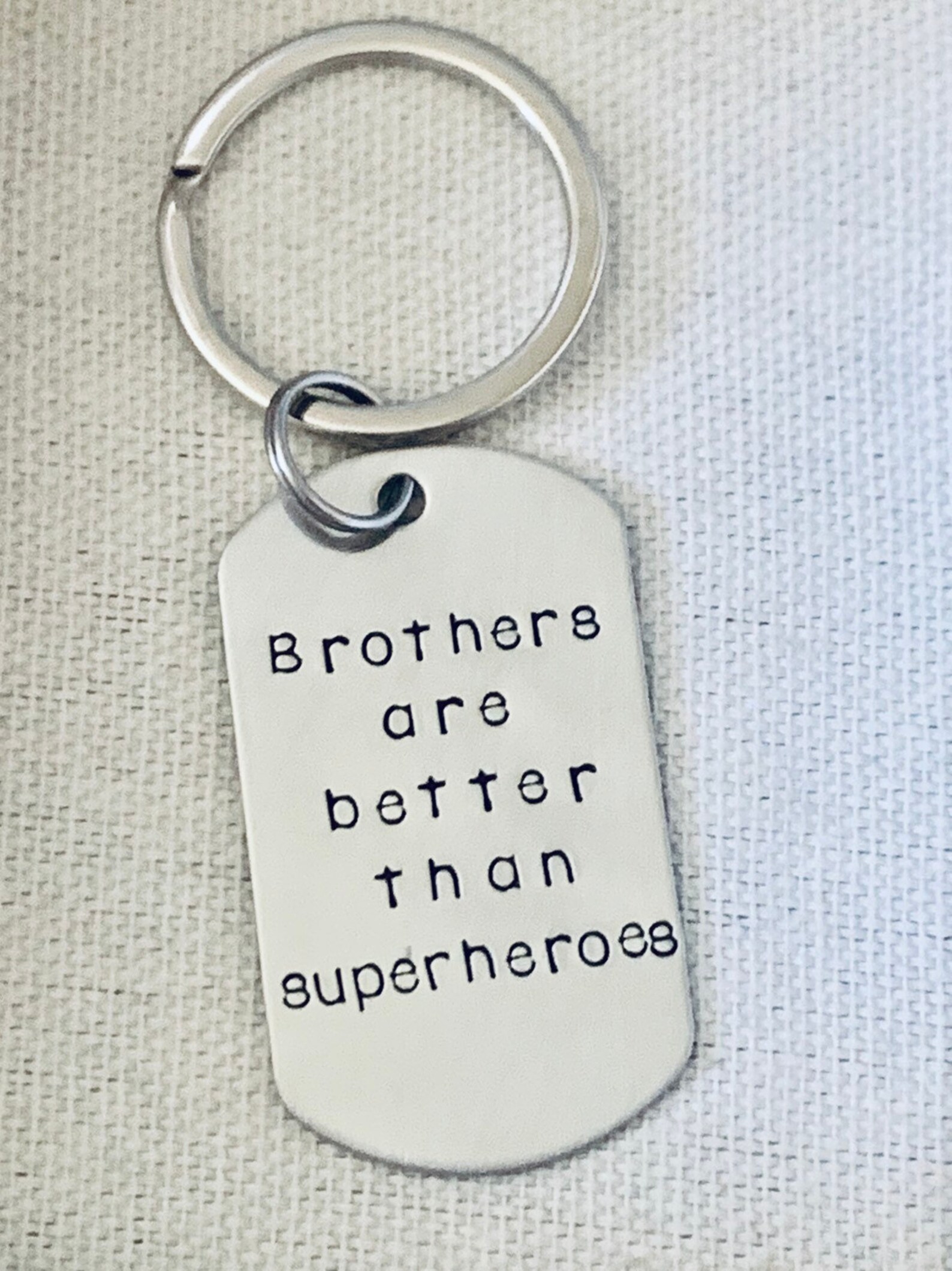 Brother Keychain Brothers Are Better Than Superhero Gift for - Etsy