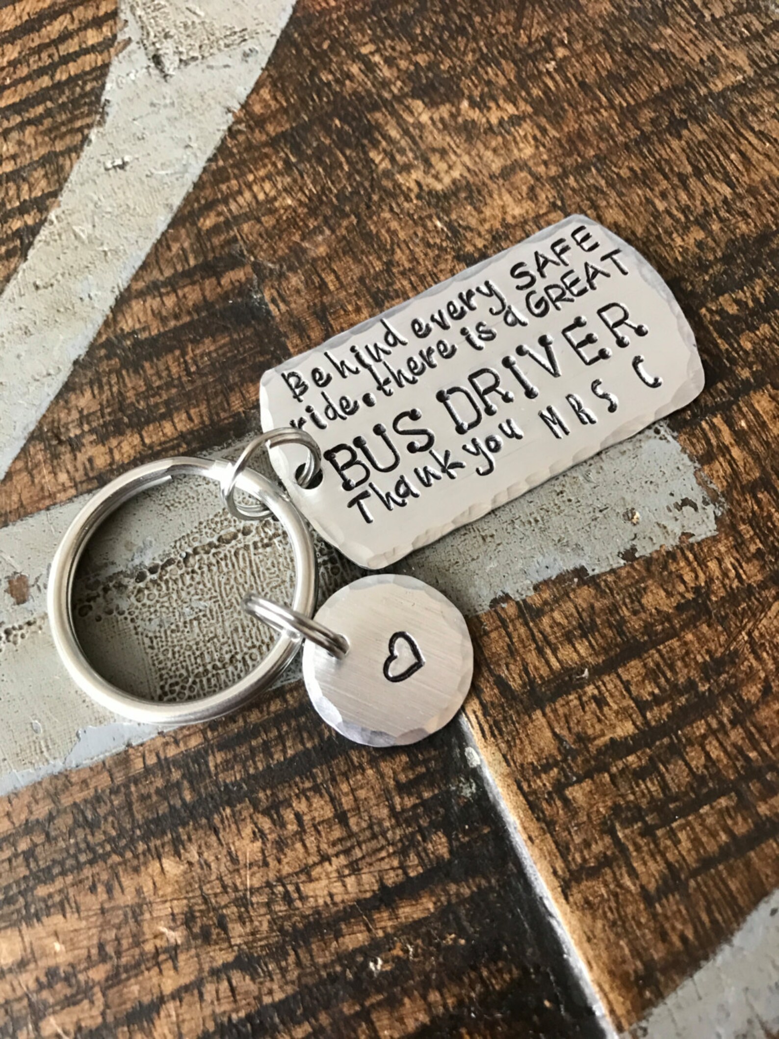 End of Year Bus Driver Keychain Bus Driver Gift Bus Keyring - Etsy