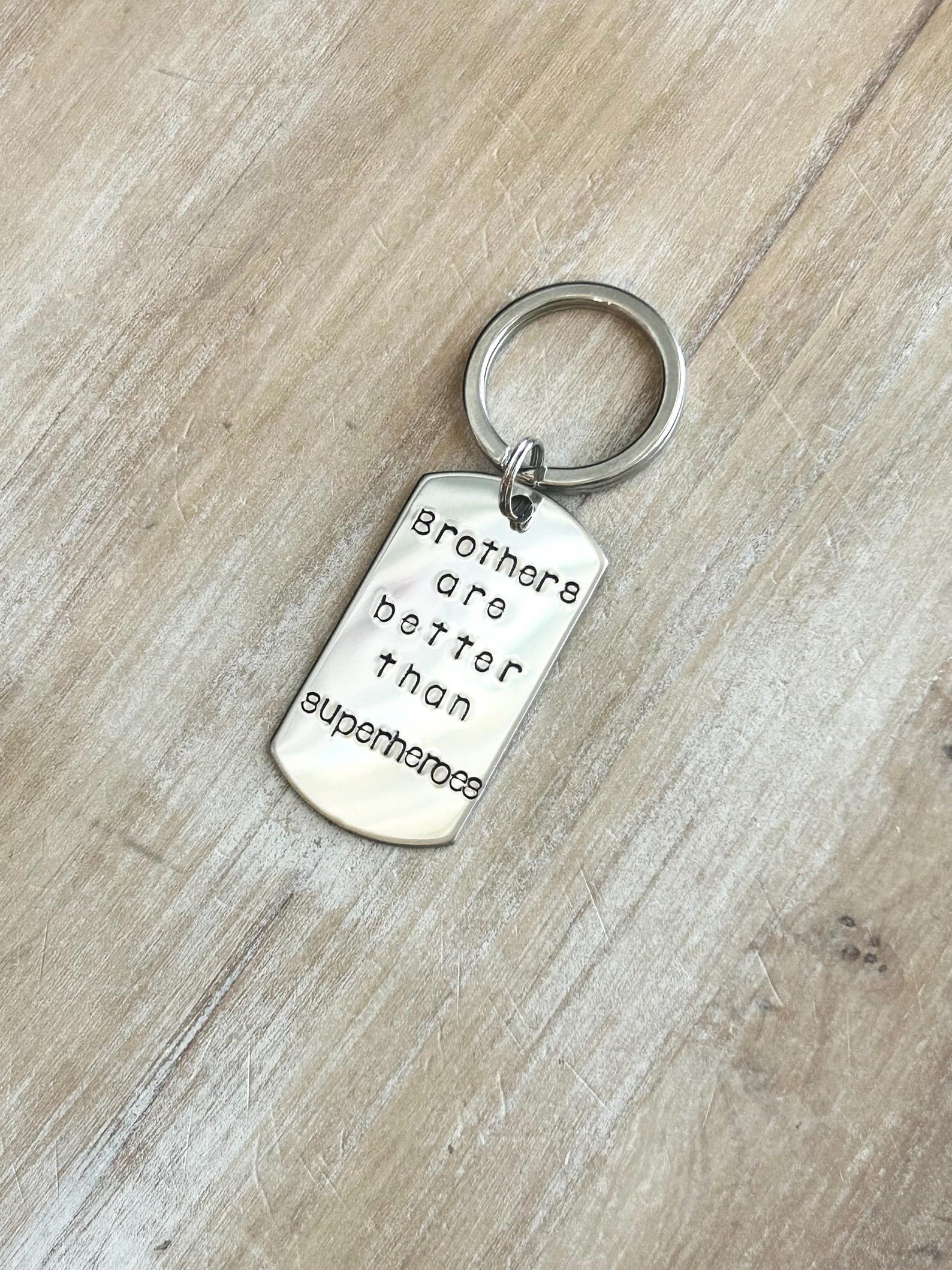Brother Keychain Brothers Are Better Than Superhero Gift for Brother ...