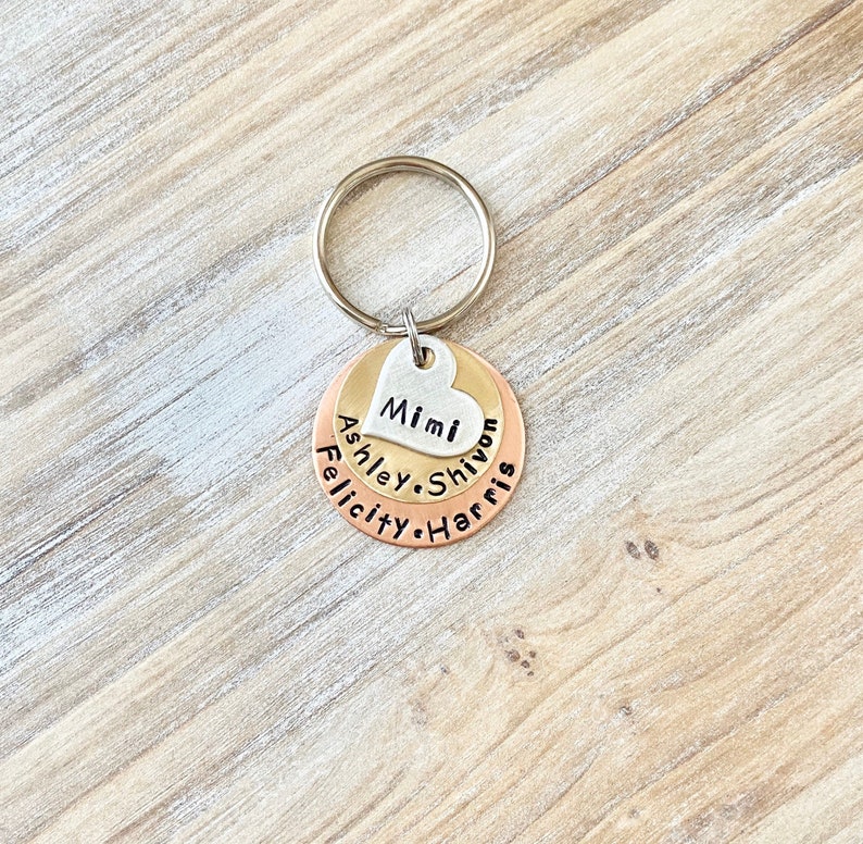 Mimi Keychain MOM Keychain New Mom Mother's Day Gift - Etsy