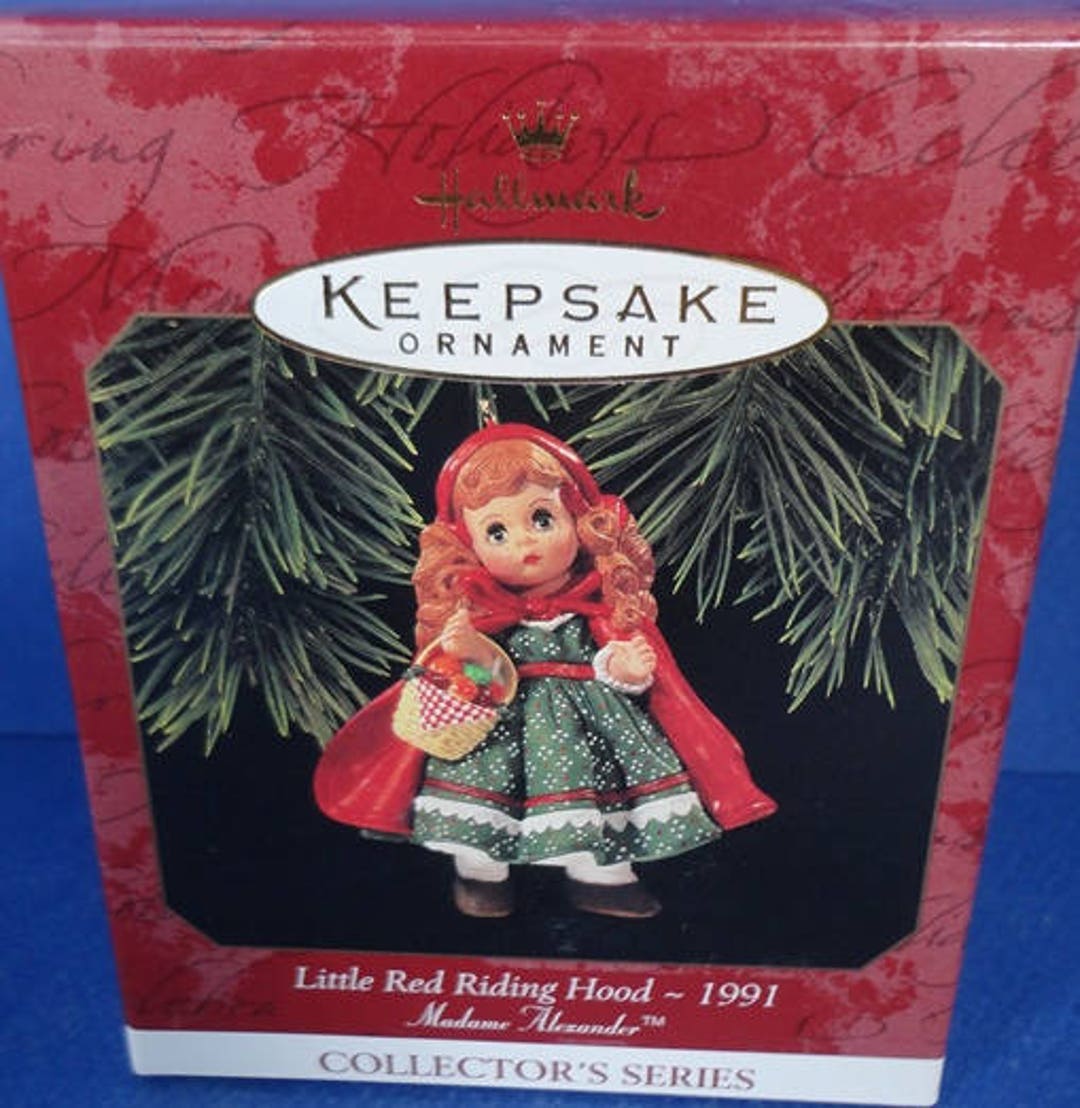 1997 Little Red Riding Hood Hallmark Retired Series Ornament - Etsy