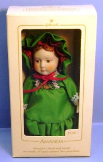 1984 Amanda Hallmark Retired Ornament | Etsy