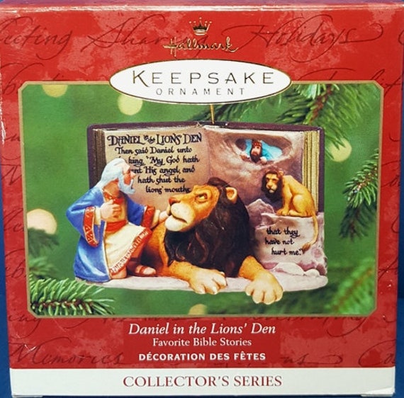 2001 Daniel in the Lion's Den Hallmark Favorite Bible - Etsy