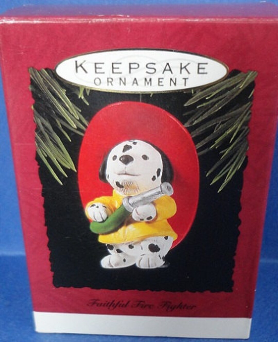 1993 Faithful Fire Fighter Hallmark Retired Ornament - Etsy