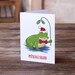 Mistletoad Funny Toad Christmas Card, Xmas Card for Partner - Etsy