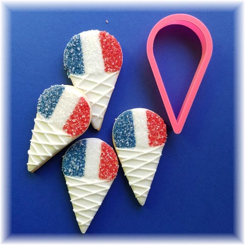 Snow Cone Cookie Cutter - Etsy